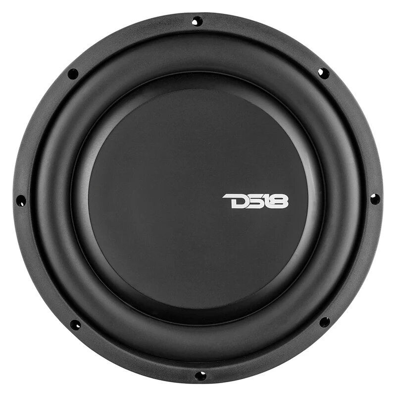DS18 PSW10.4D PS Shallow-Mount Water Resistant 10" Subwoofer 500 Watts Rms DVC 4-Ohm